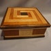 Inlaid Square Wood Box - Etsy