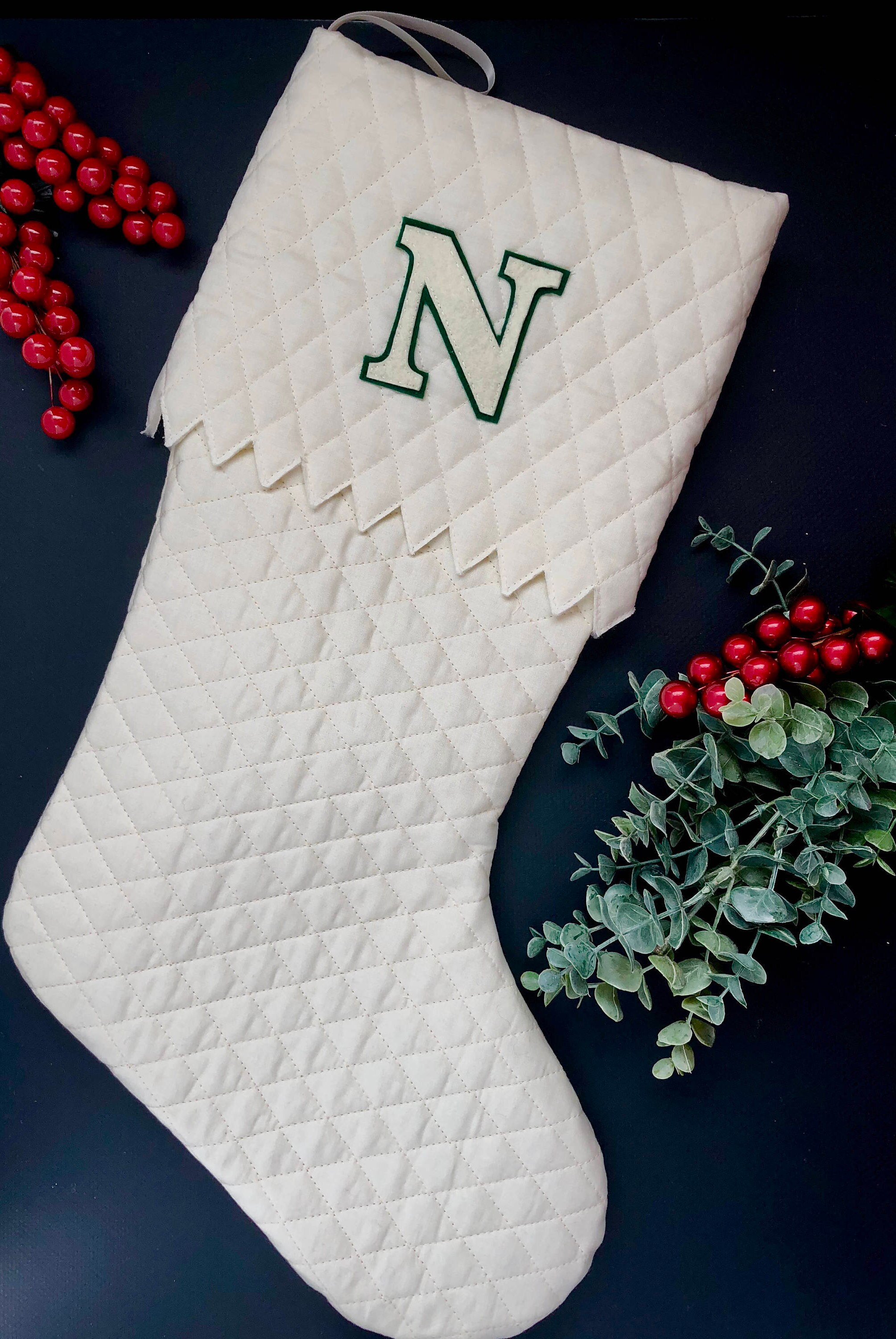 Quilted Christmas Stockings - Etsy