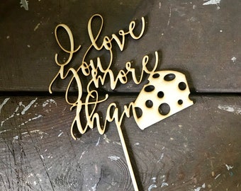 Cheese Cake Toppers | Etsy