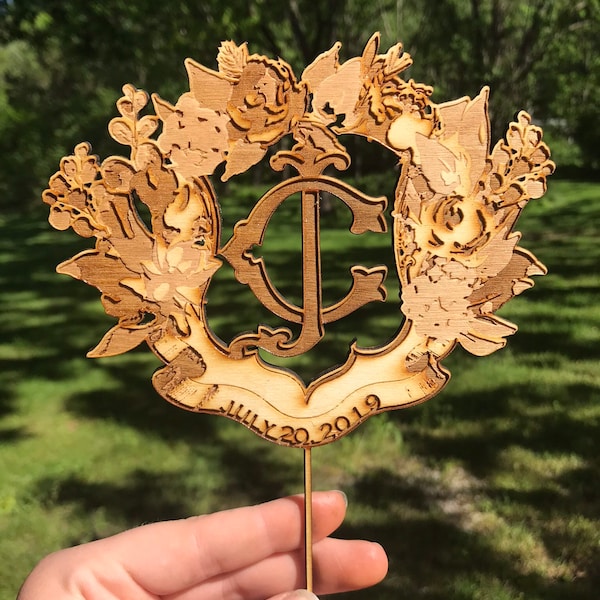 Company Logo Cake Topper - Etsy