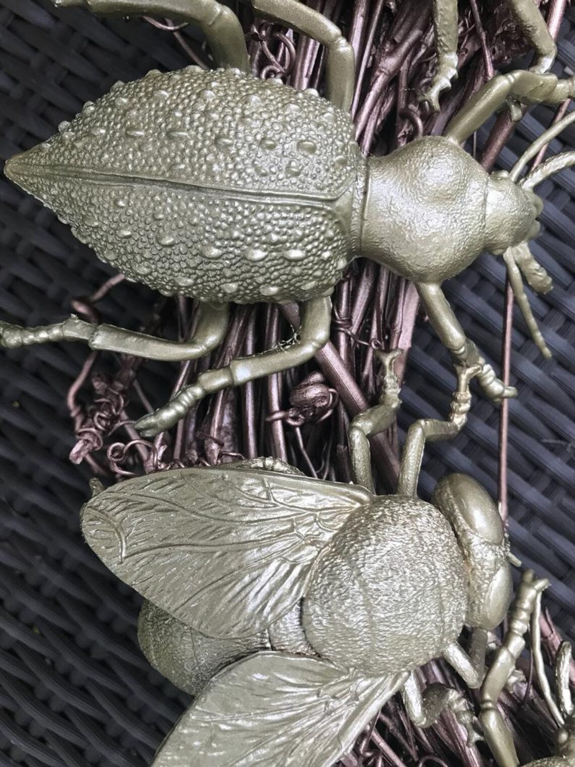 Insect Wreath Bug Home Decor Halloween Wreath | Etsy