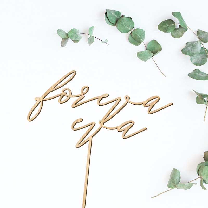 Foreva Eva Cake Topper - Etsy