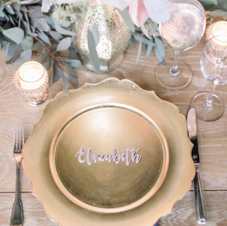 Wood Name Place Cards Rustic Wedding Decor Event Accessories - Etsy