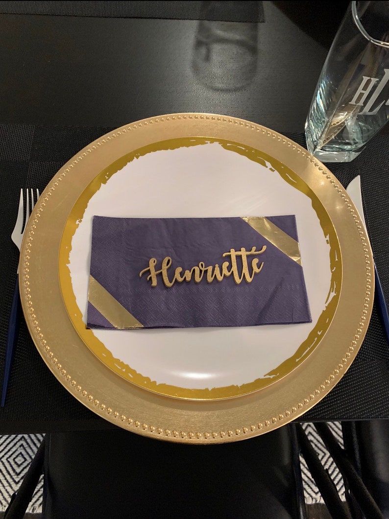 Wood Name Place Cards Rustic Wedding Decor Event Accessories - Etsy