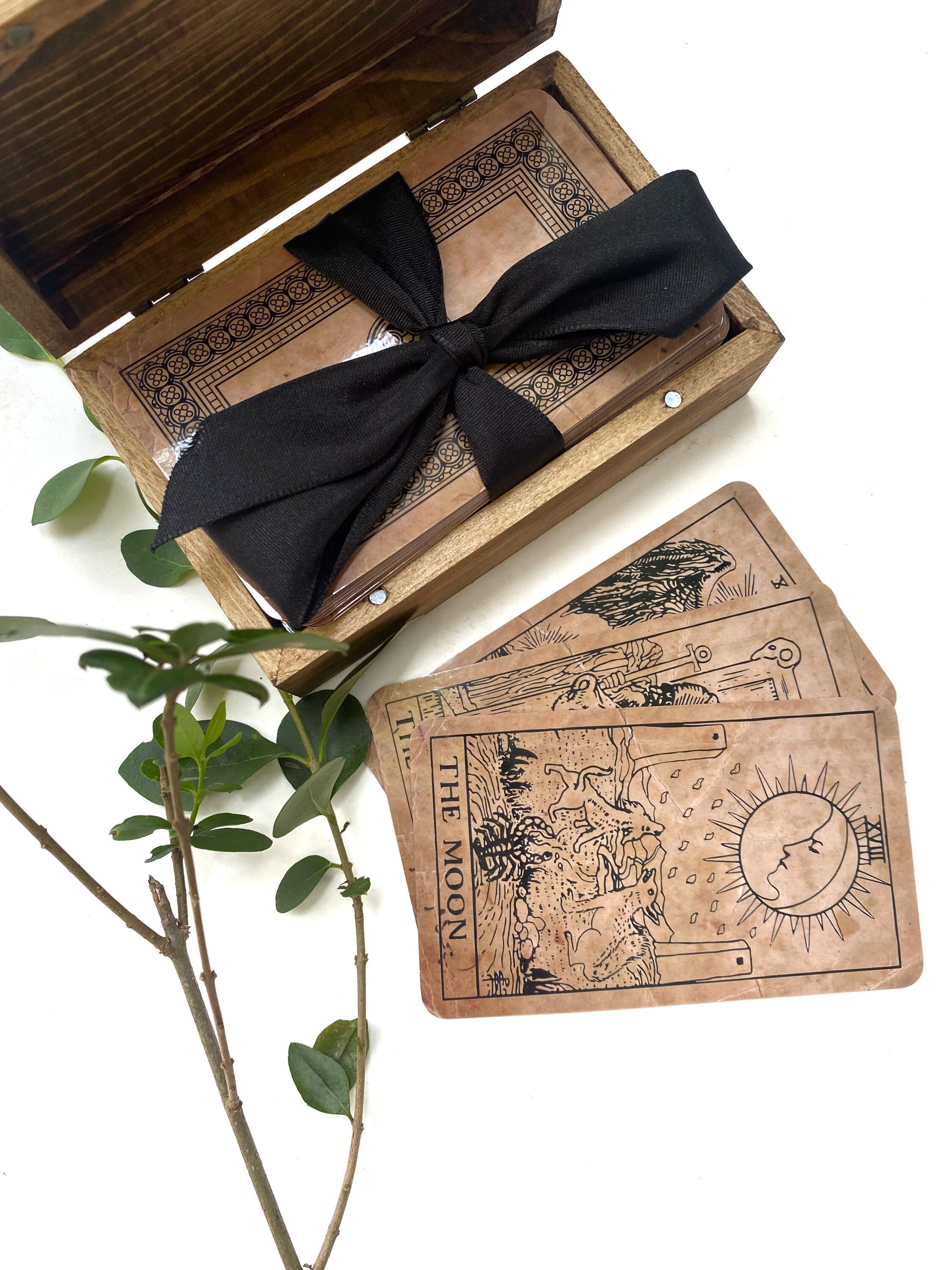 Death Moth Tarot Box Moth Jewelry Box Celestial Stash Box - Etsy