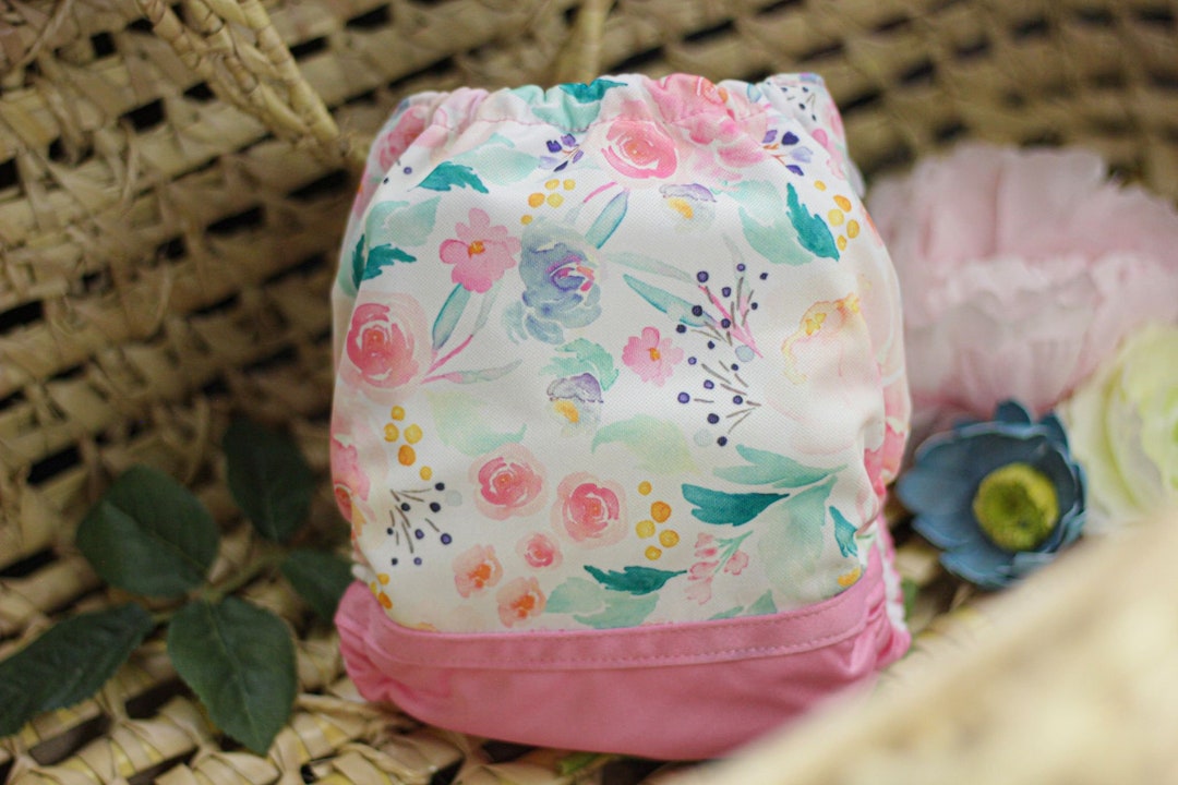 Pastel Flower - Pocket Diaper - Etsy