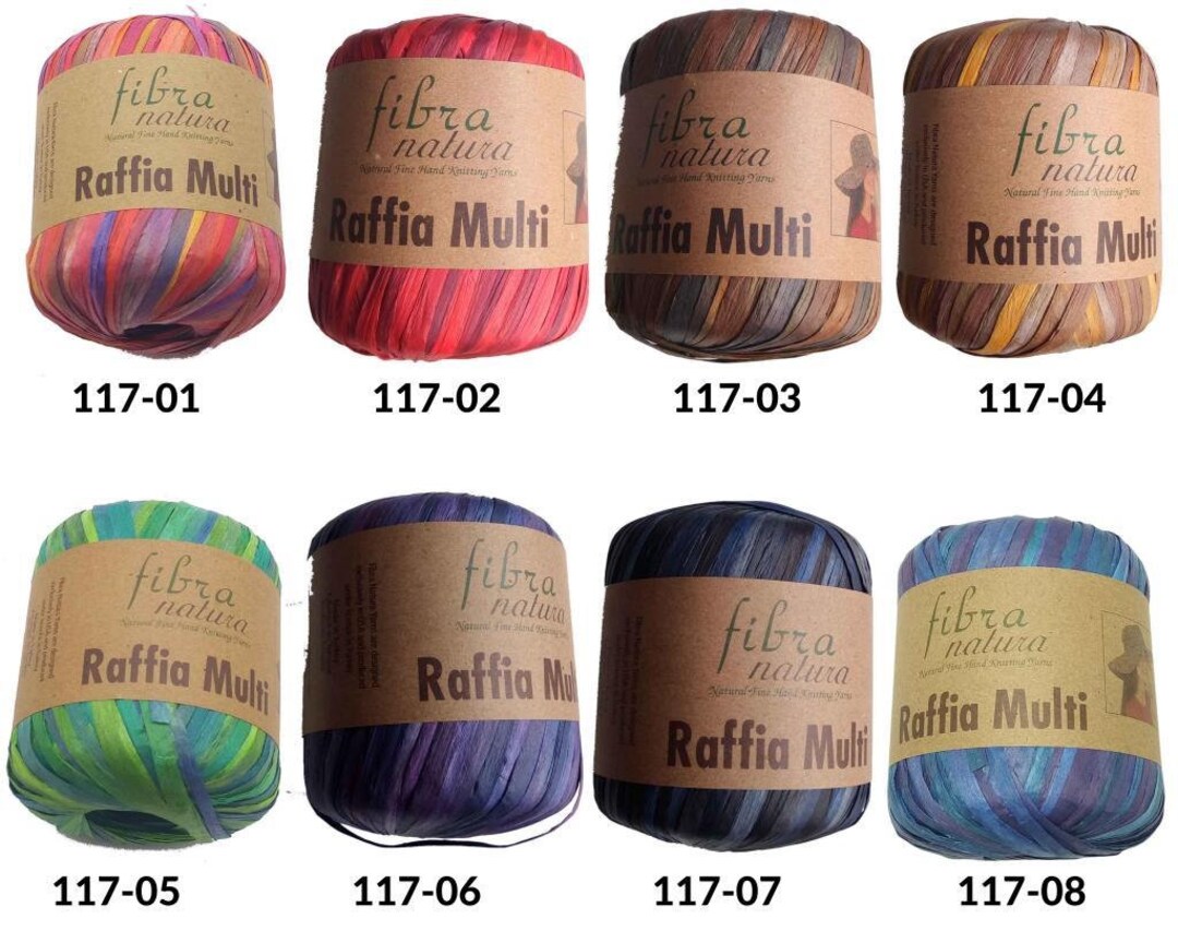 Fibra Natura Raffia Multi Yarn, Natural Raffia Yarn, Raffia for ...