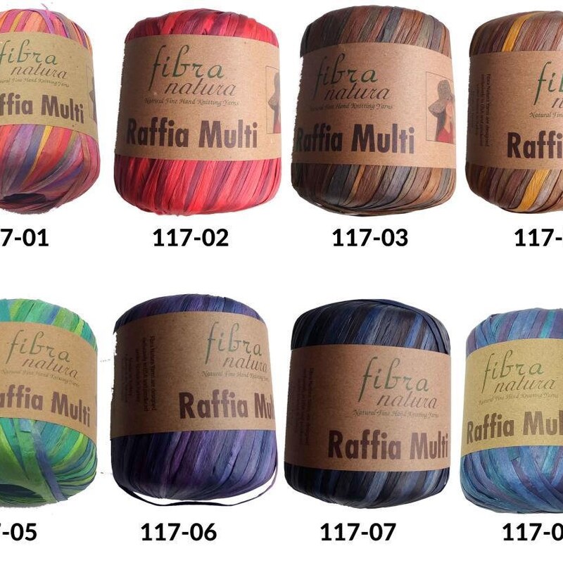 Raffia Yarn - Etsy