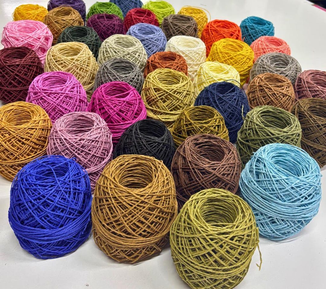 50 Gr Paper Yarn, Crochet Yarn for Crochet and DIY Projects, Yarn for ...