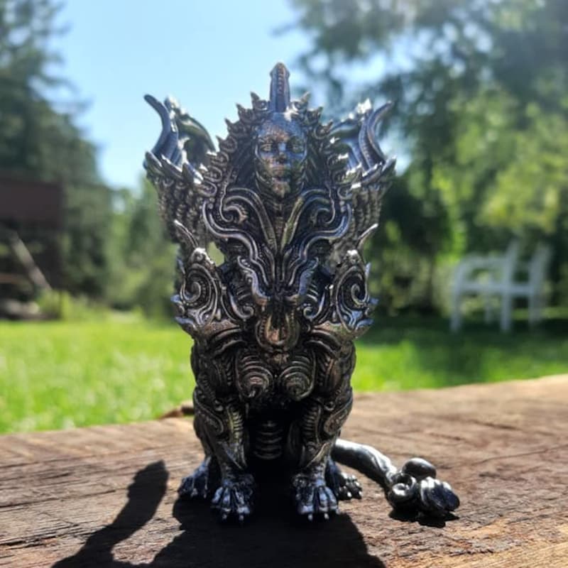 Sphinx Resin Sculpture - Etsy