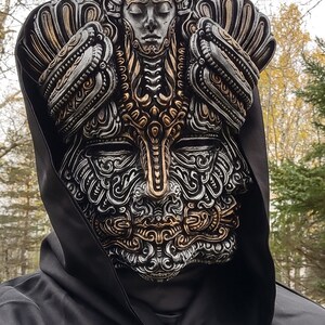 Traveler Mask – Resin 3D Printed • Interdimensional Fantasy Mask ...