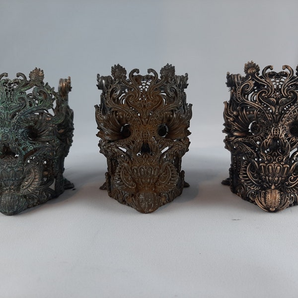 Decorative Skulls - Etsy