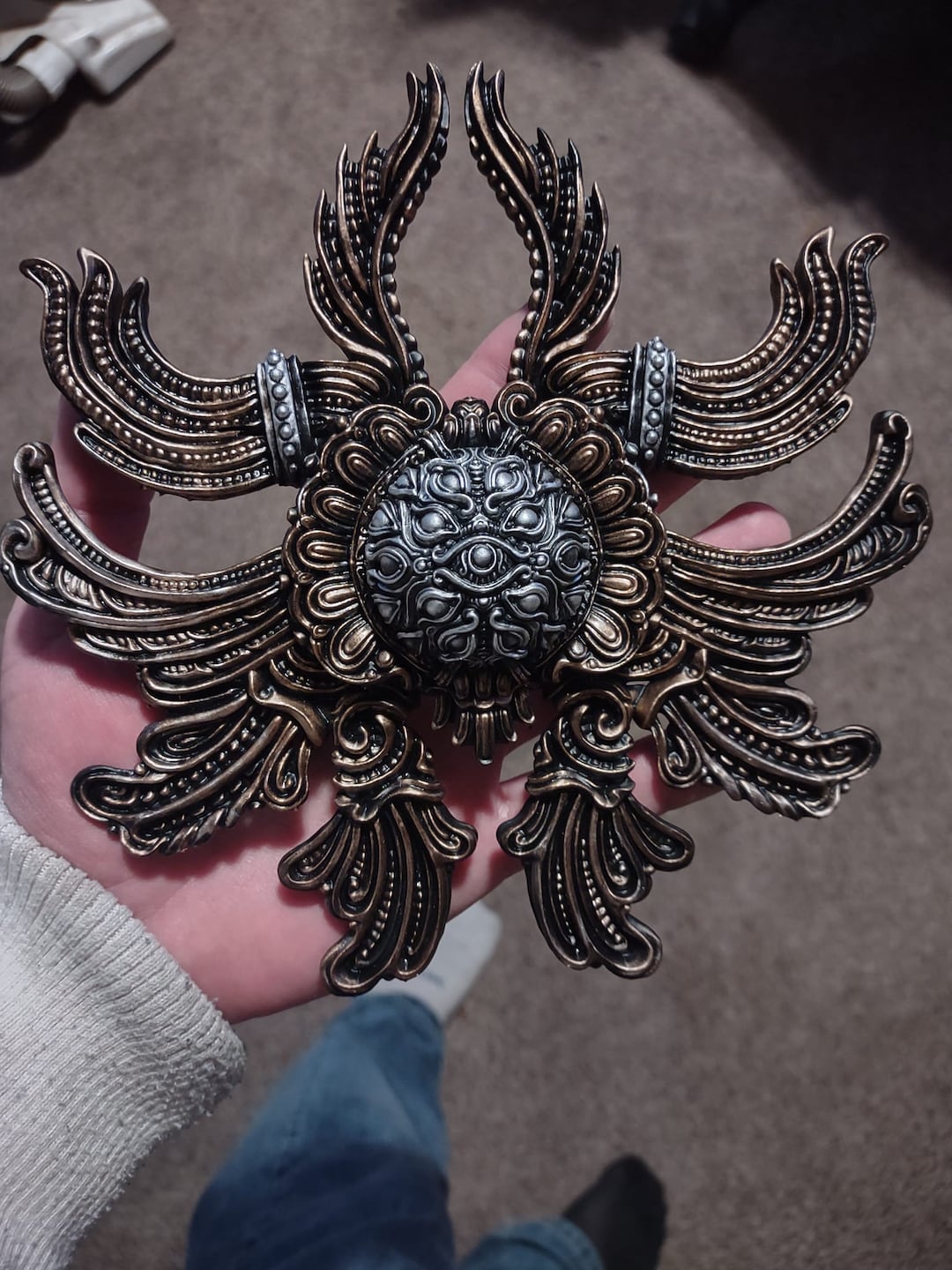 Seraphim Wall Sculpture – Resin 3D Printed • Gothic Fantasy Wall Art ...