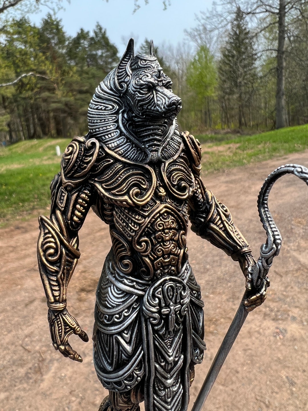 Anubis 3d Printed Sculpture (free Shipping in the US) - Etsy