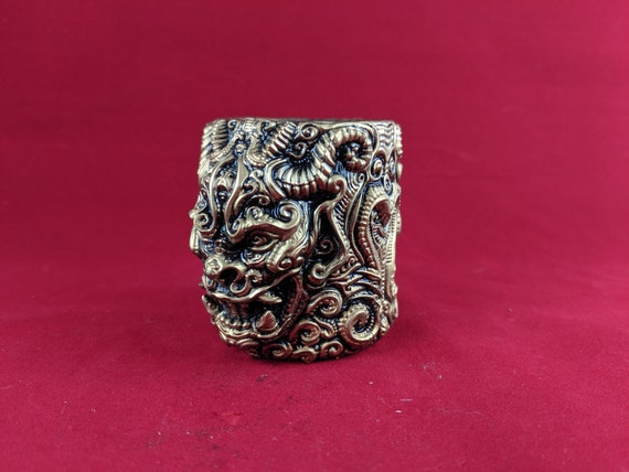 Oni pen holder | Etsy