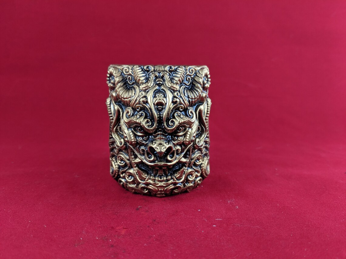 Oni pen holder | Etsy