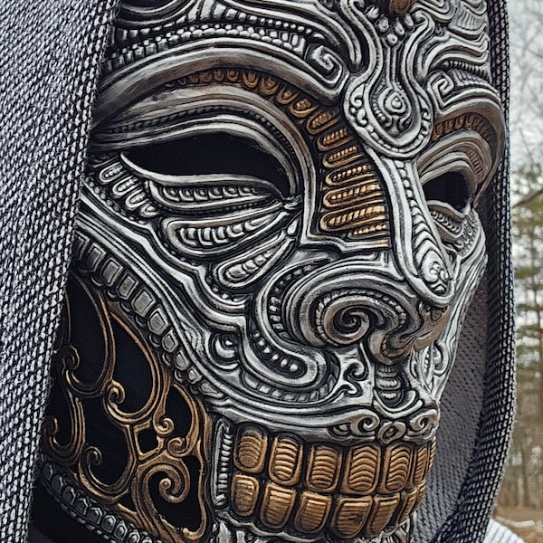 Pagan Mask - Etsy