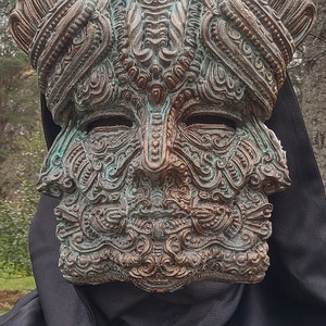 Traveler Mask – Resin 3D Printed • Interdimensional Fantasy Mask ...