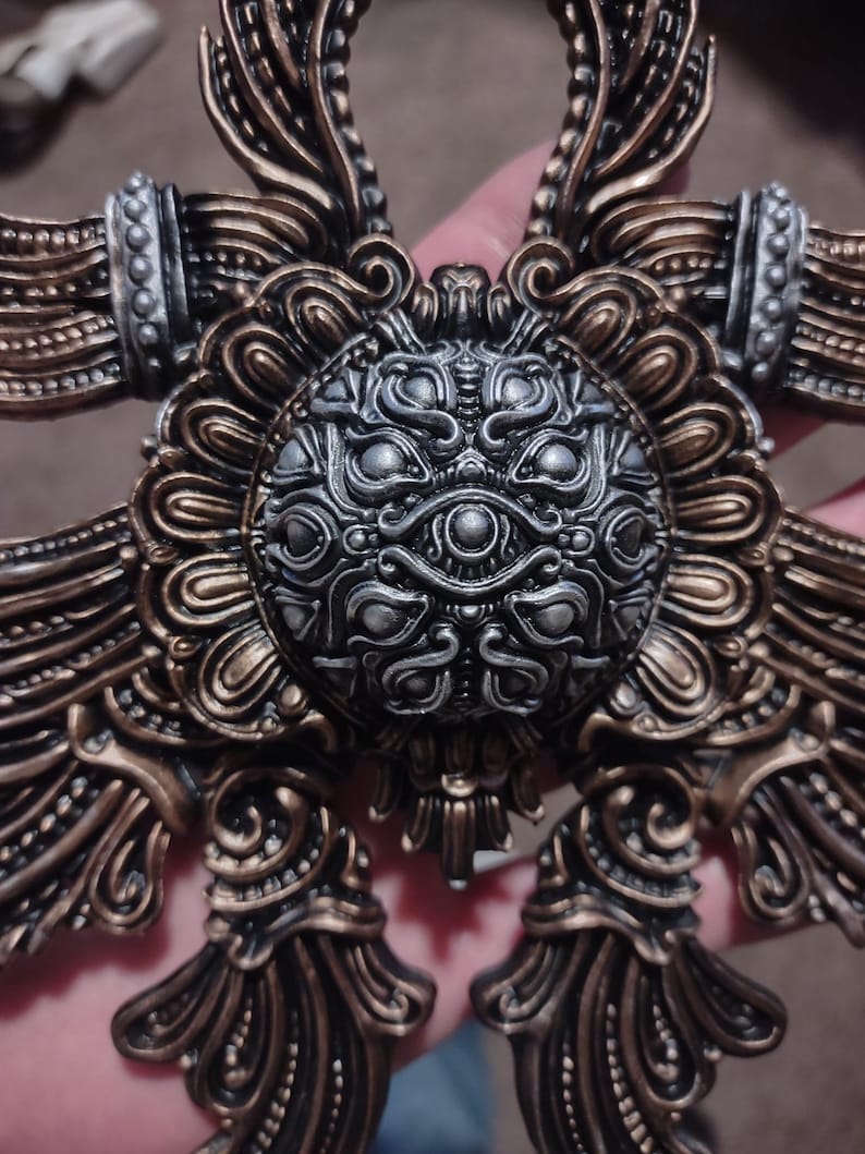 Seraphim Wall Sculpture – Resin 3D Printed • Gothic Fantasy Wall Art ...