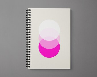 Hot Pink Notebook - Etsy