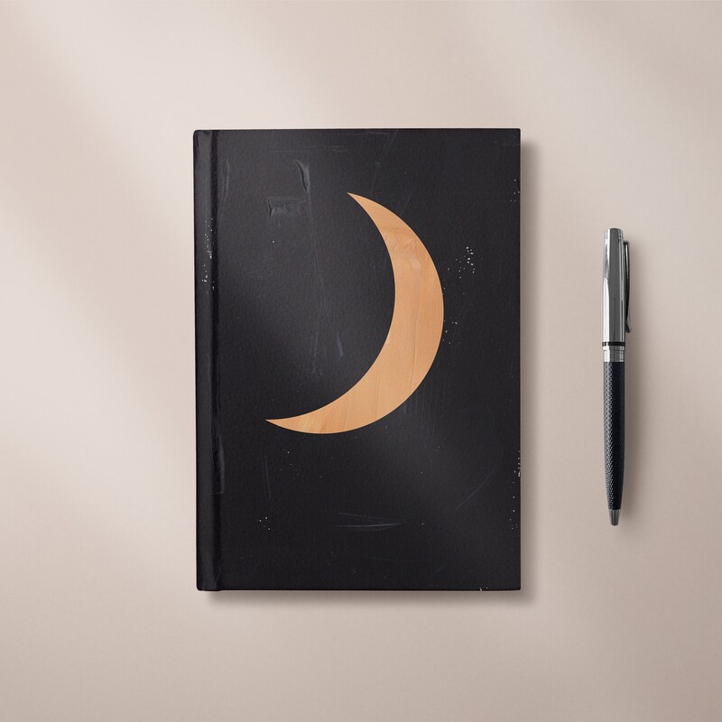 Moon Notebook - Etsy UK