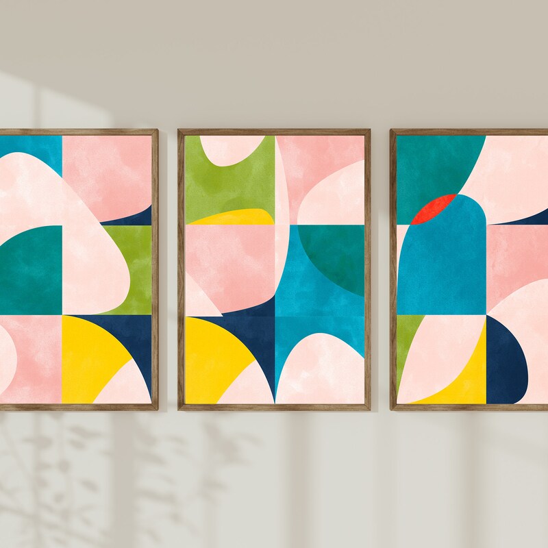 Abstract Print - Etsy