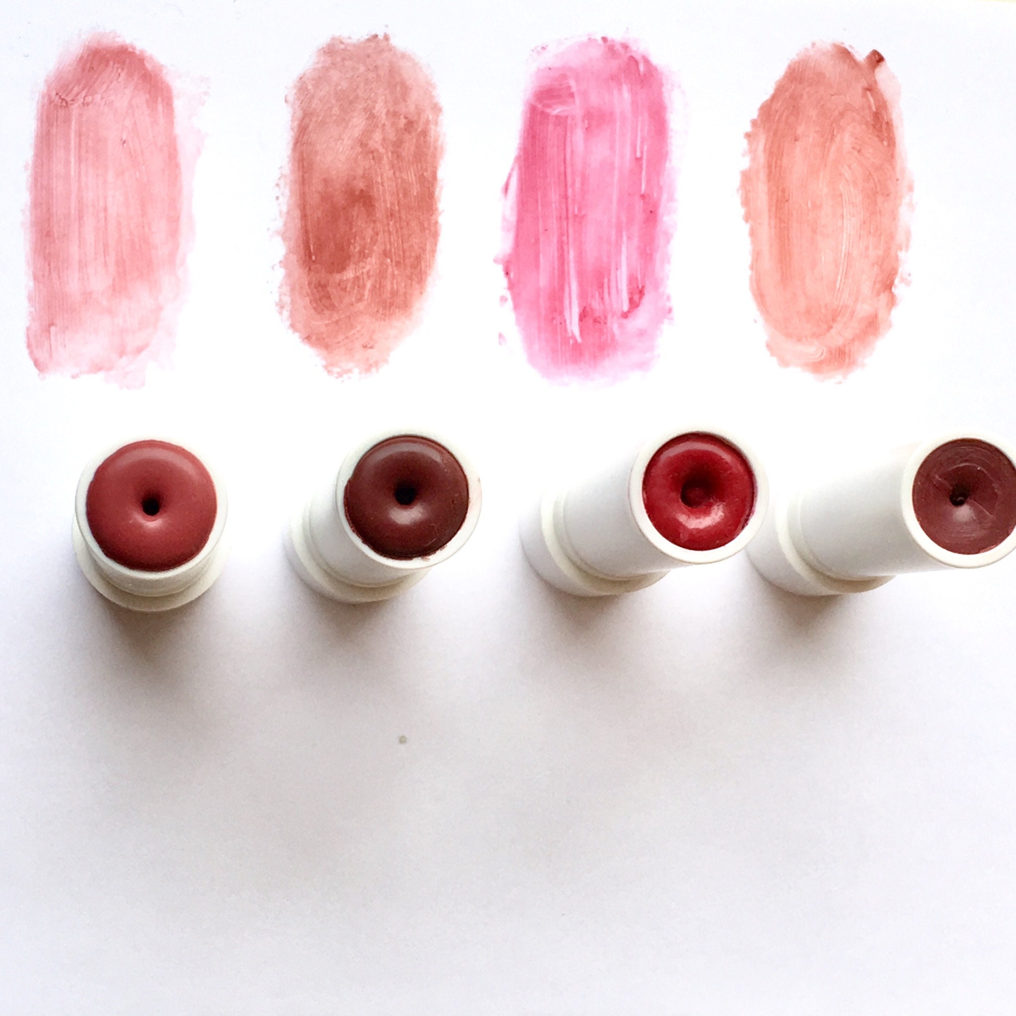 Lip/cheek Stain Tinted Lip Balm Set Cheek Blush Cranberry - Etsy