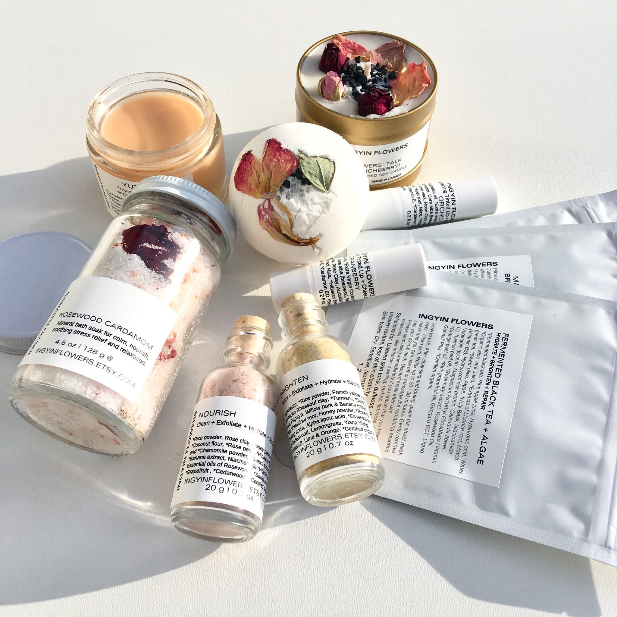 Luxury Party Prep Skincare Gift Set Spa Facial Gift Set | Etsy