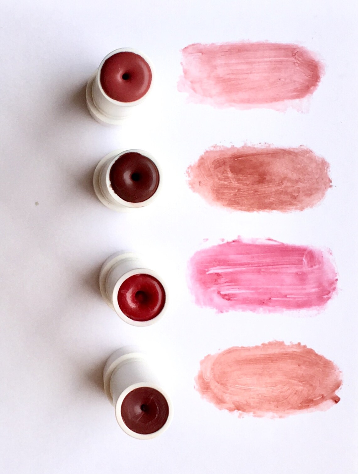 Lip/cheek Stain Tinted Lip Balm Set Cheek Blush Cranberry - Etsy