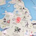British Isles Map, Myths and Legends of the British Isles Illustrated ...