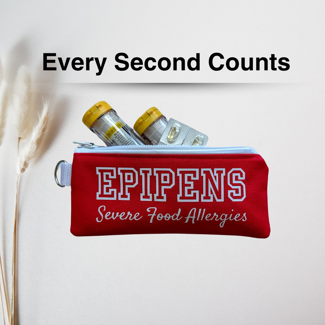 Insulated Epipen Case / Bag (epipens, Epinephrine, Antihistamines) Made ...