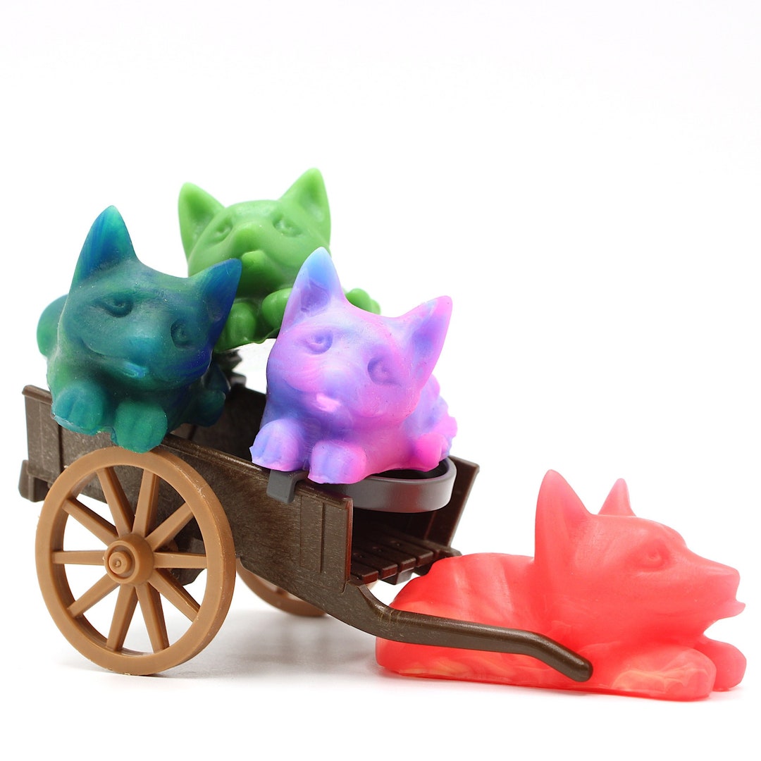 Fox Chonky Fenya, Squishy Fox Miniature for Stress Relief - Etsy