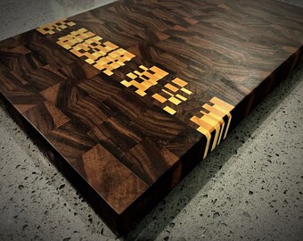 End Grain Cutting Board - Etsy