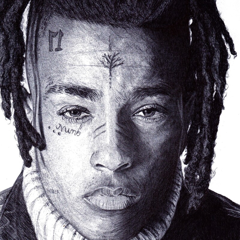 Xxxtentacion Wall Art Etsy