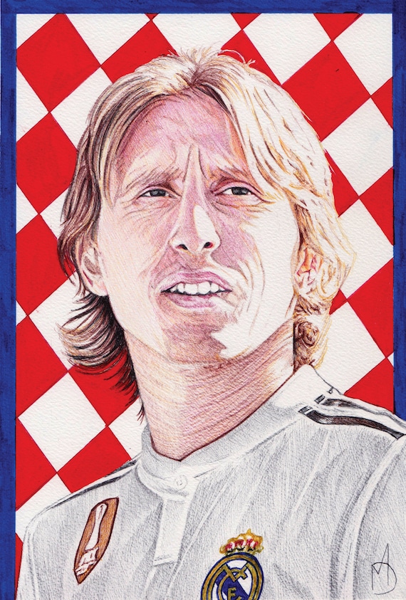 MODRIC Pen Drawing Print - Etsy