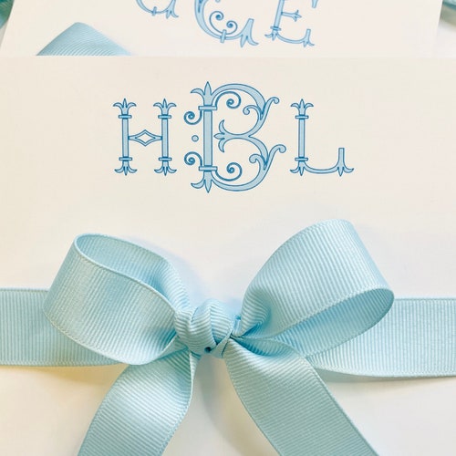 Monogram Notepad Personalized Notepads - Etsy
