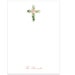 Cross With Flowers Notepad - Etsy