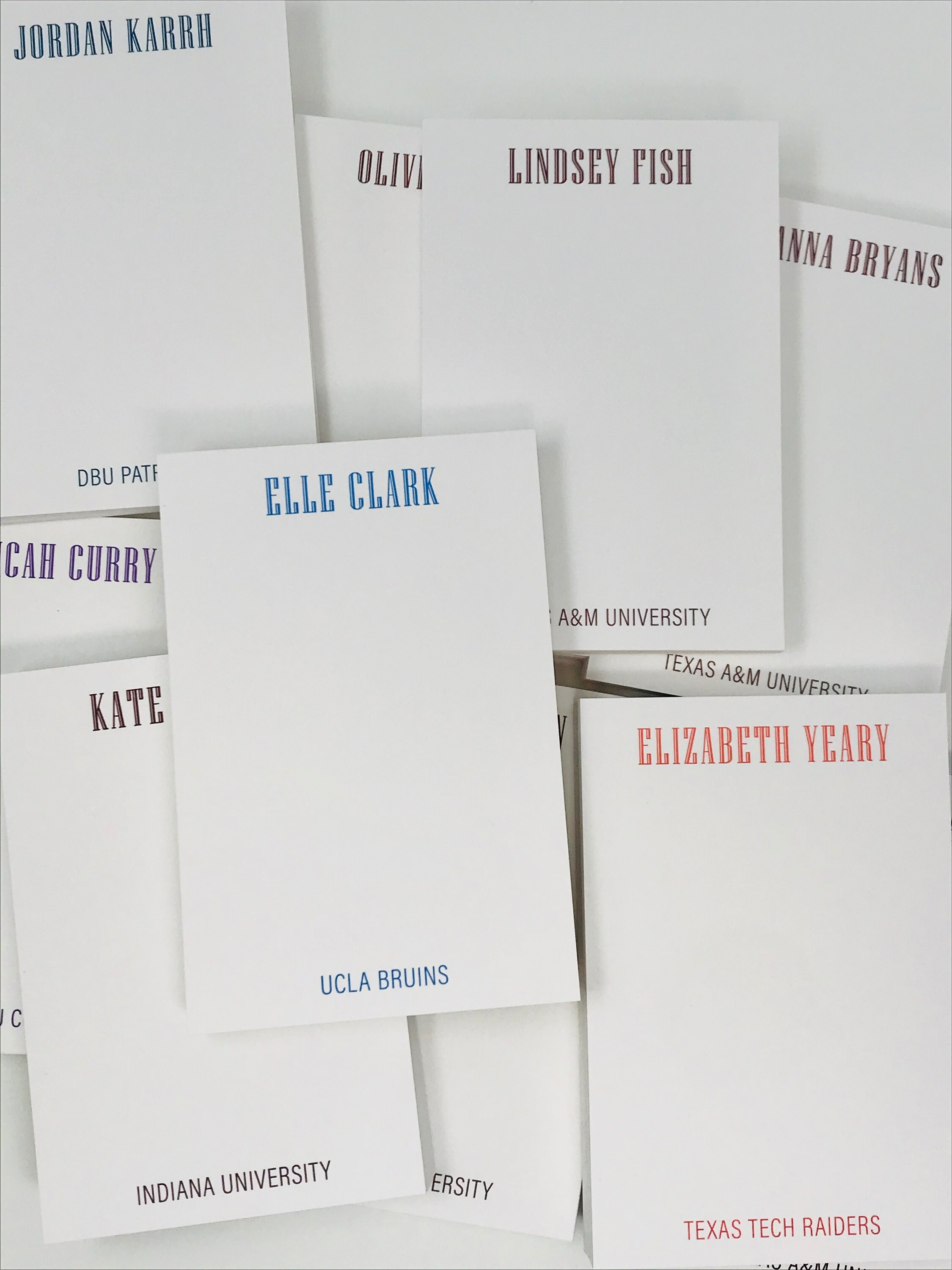 College Notepad Any College Graduation Gift | Etsy