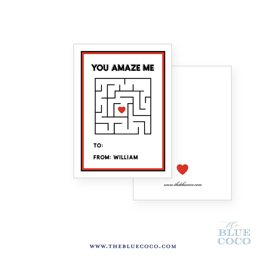 Valentine Cards • You Amaze Me • Set of 10 - Etsy