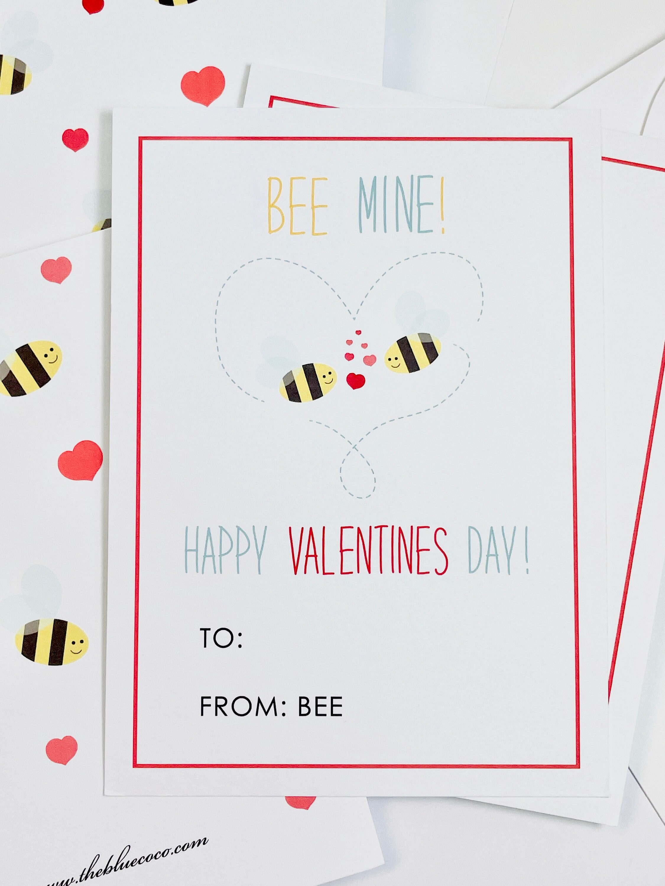 Valentine Cards • Bee Mine • Set of 10 - Etsy