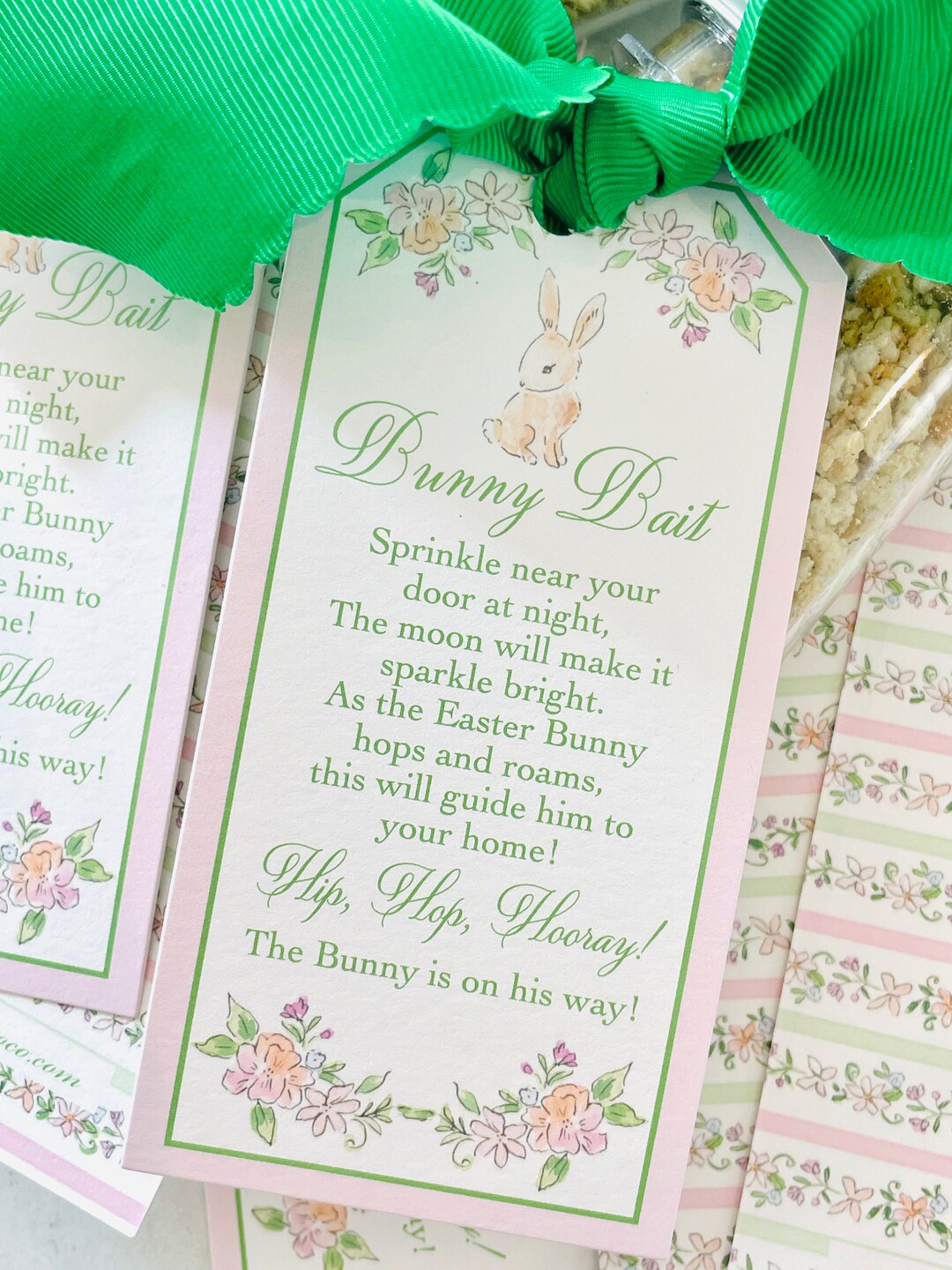Easter Bunny Bait Gift Tags | Set of 12 - Etsy