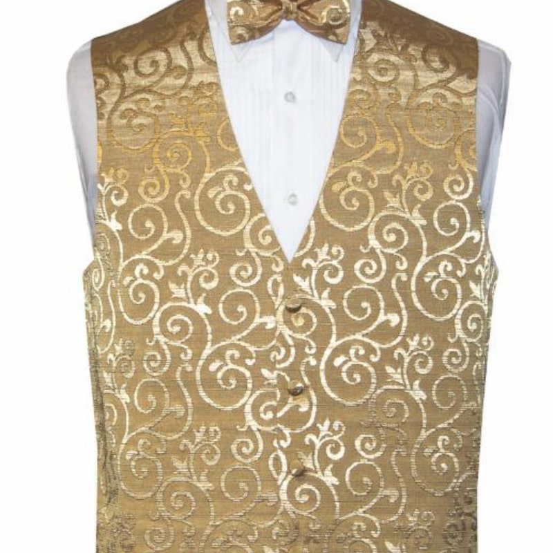 Gold Vest - Etsy