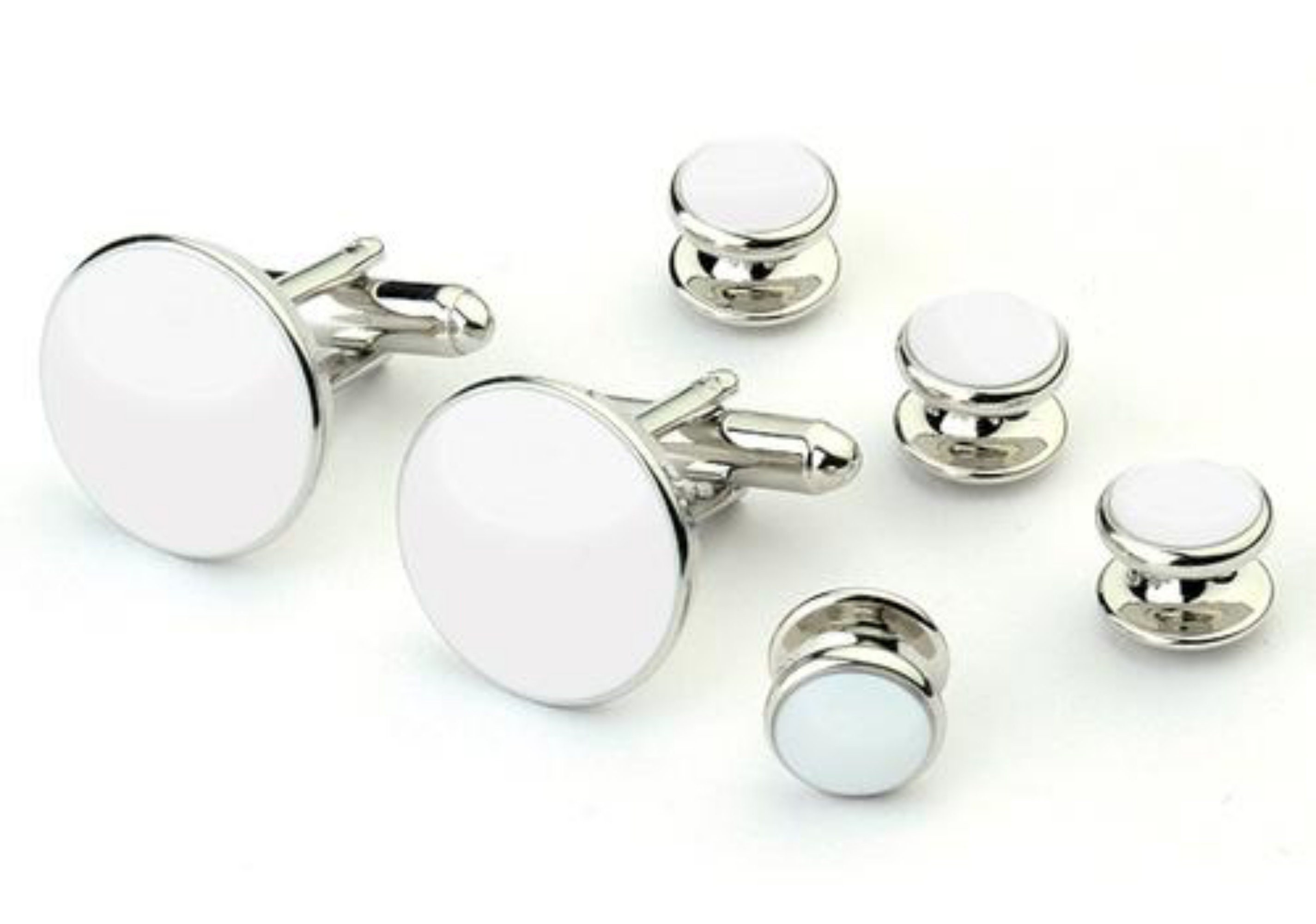 Pure White /basic Round Formal Set - Etsy