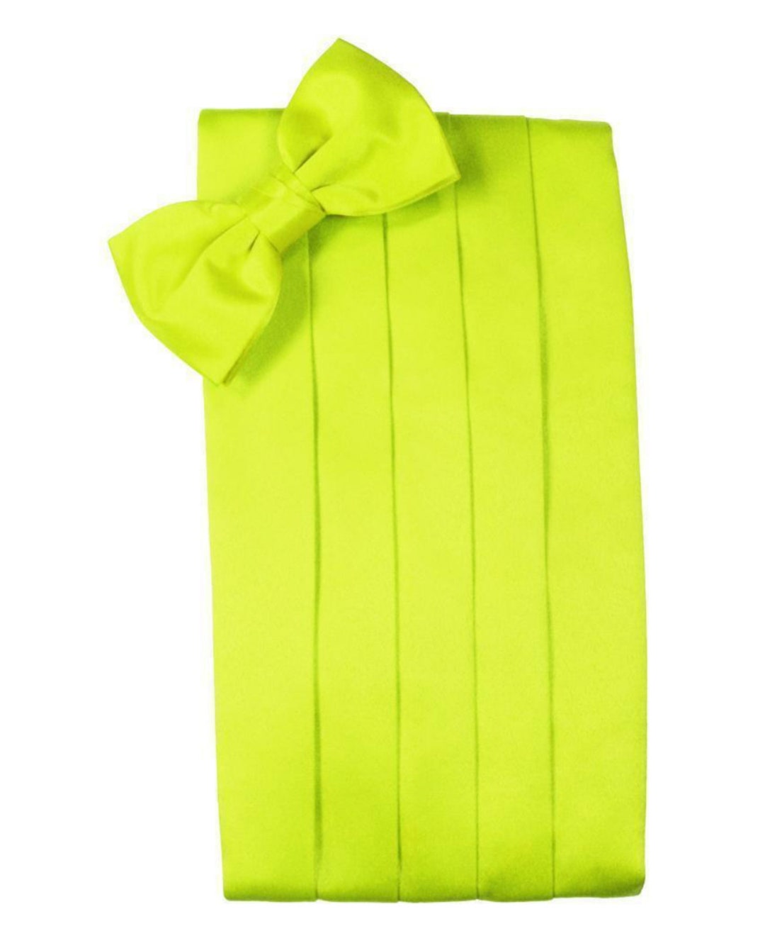Lime Green Tuxedo Cummerbund and Bow Tie Sets in Assorted Patterns - Etsy