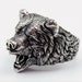 Growling Bear Head Novelty Ring - Etsy