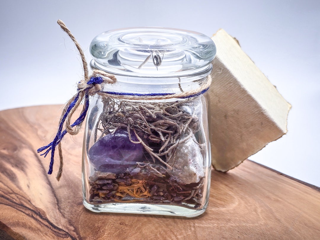 Healing Spell Jar: A Symbol of Well-being and Restoration - Etsy