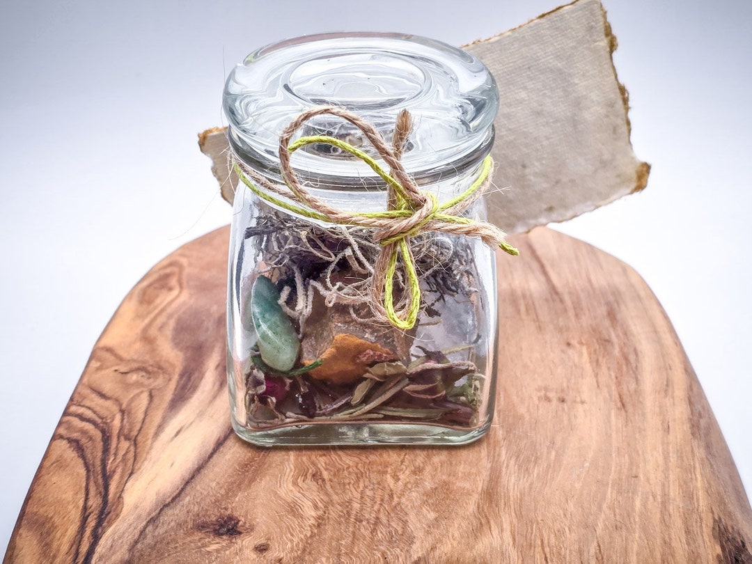 Good Luck Spell Jar: Embrace Fortune and Abundance - Etsy