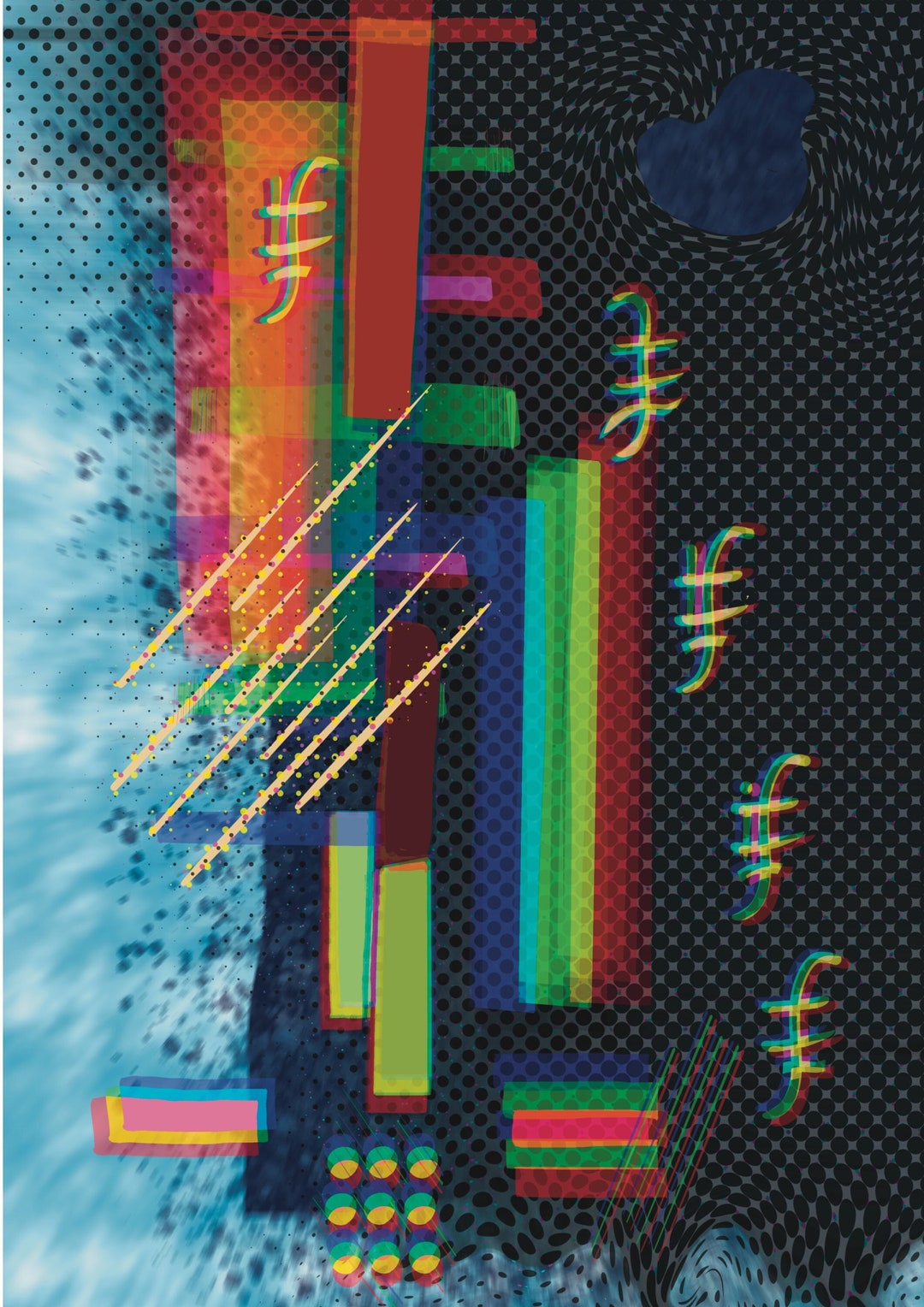 Cyberpunk Digital Art, Download to Print, Cyber Zone Poster, A4 Print ...