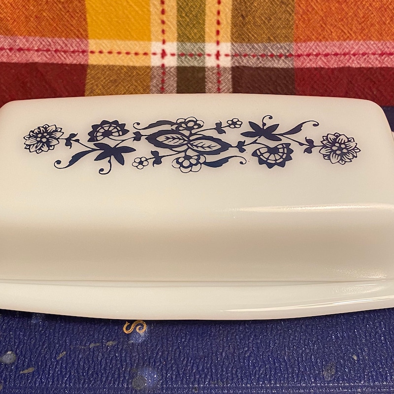 Pyrex Butter Dish - Etsy
