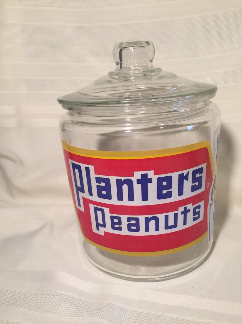 Vintage Planter Peanuts Jar | Etsy